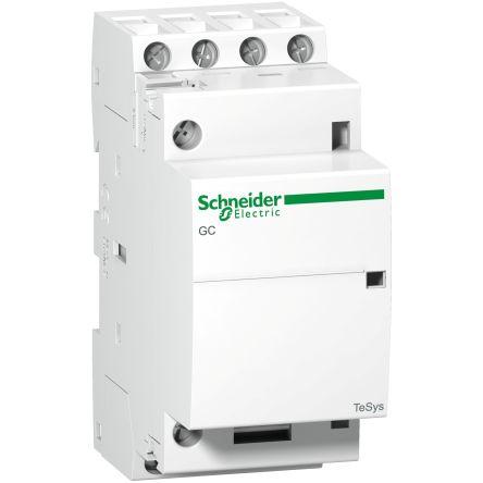 Schneider Electric TeSys GC GC25 Contactor, 230 V ac Coil, 4 Pole, 25 A ...